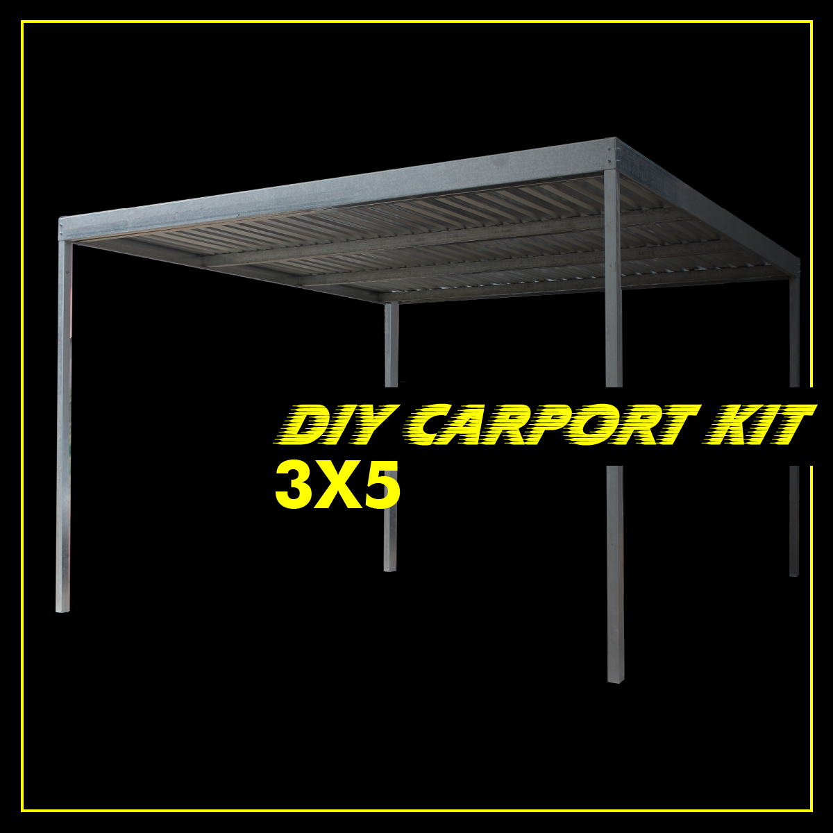 3x5 Diy Patio kit – Western Aluminium & Steel